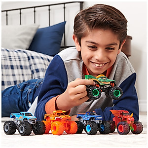 Monster Jam, Official Lucas Stabilizer Vs. Jester Die-Cast Monster Trucks, 1:64 Scale, Kids Toys for Boys Ages 3 and up