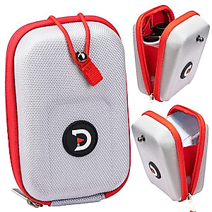 ACHIX Golf Rangefinder Hard Shell Case Compatible with Bushnell/Callaway, Universal Range Finder Carry Bag with Carabiner Belt Clip