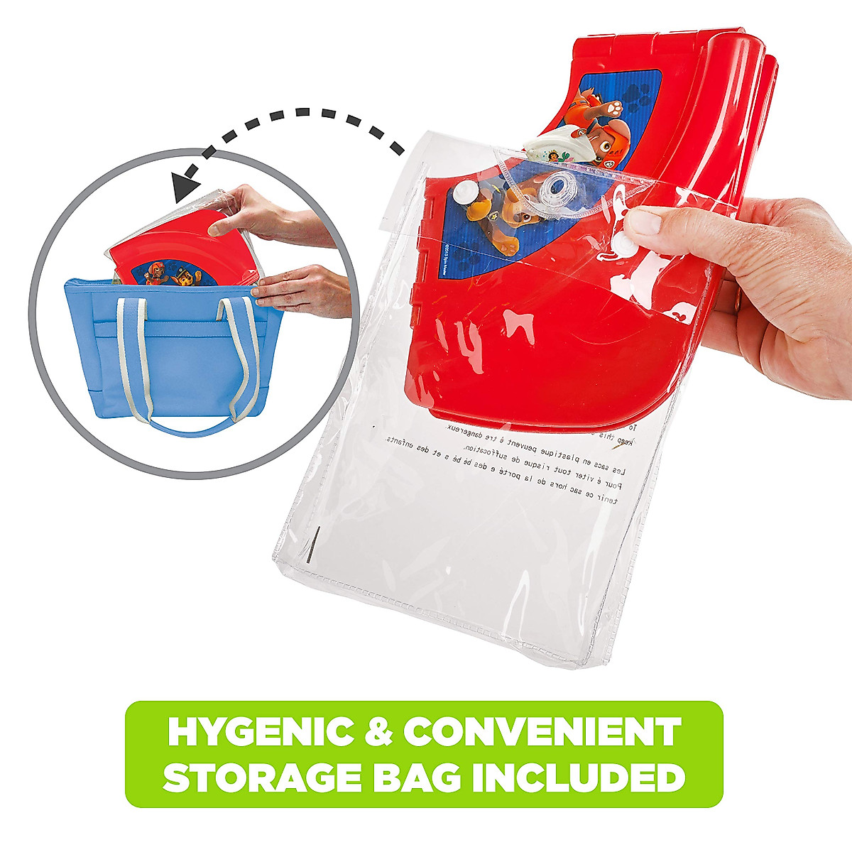 Ginsey Home Solutions Nickelodeon Paw Patrol Travel/Folding Potty Seat, 8 Oz