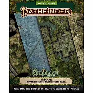 Pathfinder Flip-Mat: Kingmaker Adventure Path River Kingdoms Ruins Multi-Pack