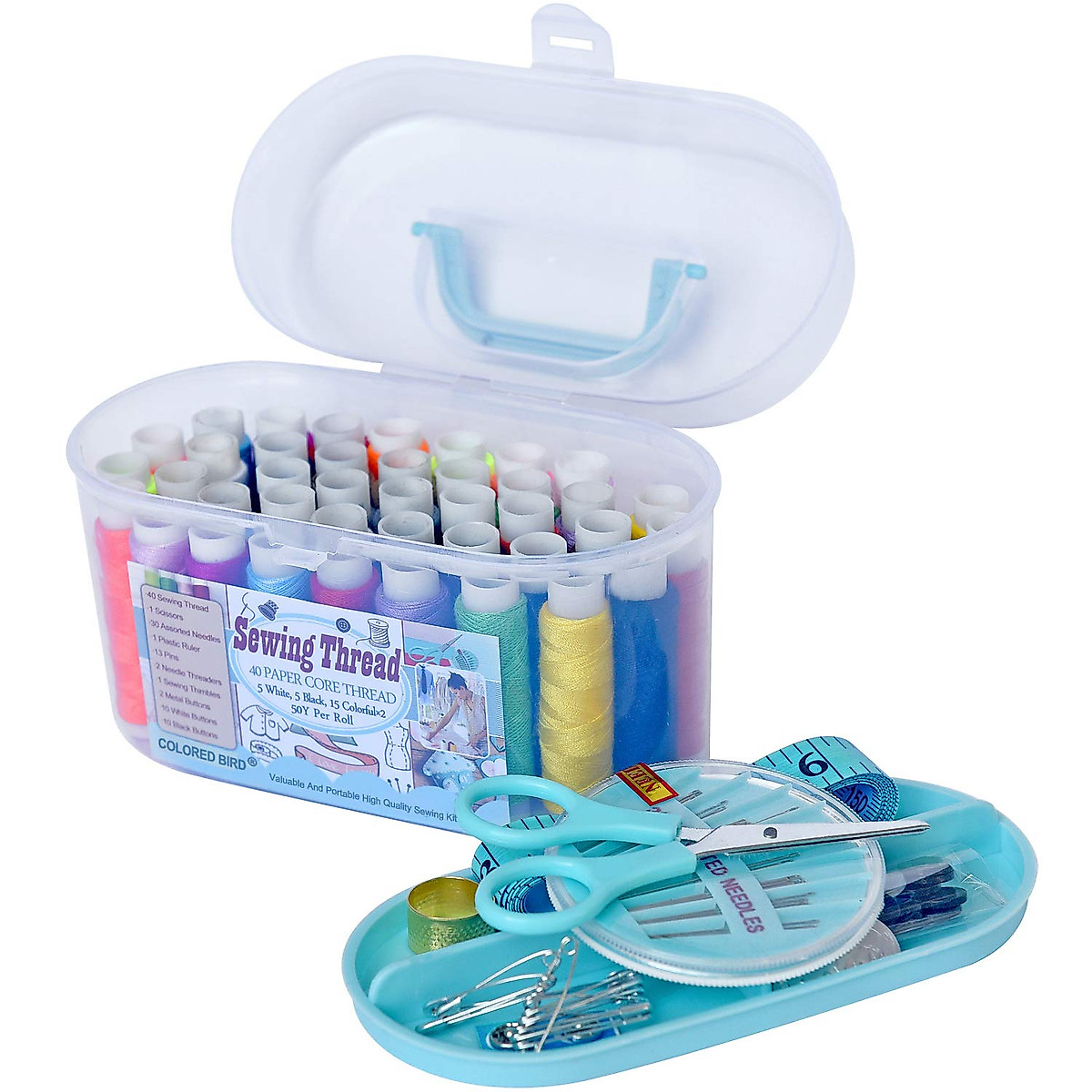Sewing kit Sewing Thread Sewing Supplies Family Repair Kit Traveler Sewing Project kit DIY Sewing Supplies Organizer