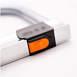 DULASP Bike Lock Universal Bike Lock U-Shaped Lock Electric Bike Lock Tricycle Lock Riding Accessories for Bikes, Bicycle,Motorbikes U Lock