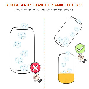 Engagement Gifts for Couples - Wedding Gifts for Couples 2023 - Mr and Mrs Gifts - His and Hers Gifts - Wedding Presents - Engagement Party Decorations - Beer Can Glass Cups Set for Newlyweds Couples