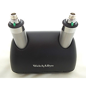 Welch Allyn 71630 Desk Charger with 2 NiCad Handles