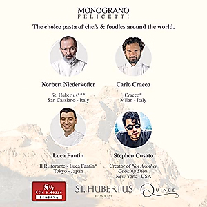 Monograno Felicetti Kamut Spaghetti Pasta Italian Organic Non-GMO 17.6oz (500g) 4 Pack