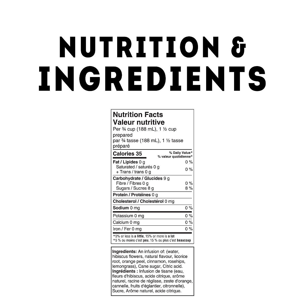 TAZO Iced Passion Herbal Tea Concentrate, Caffeine-Free, Served Iced, 32oz