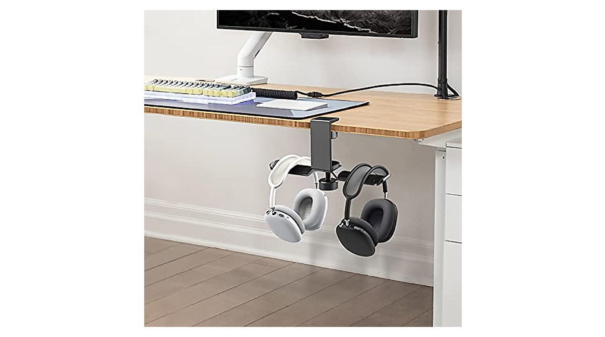 APPHOME Dual Headphone Stand Hanger for Gamers