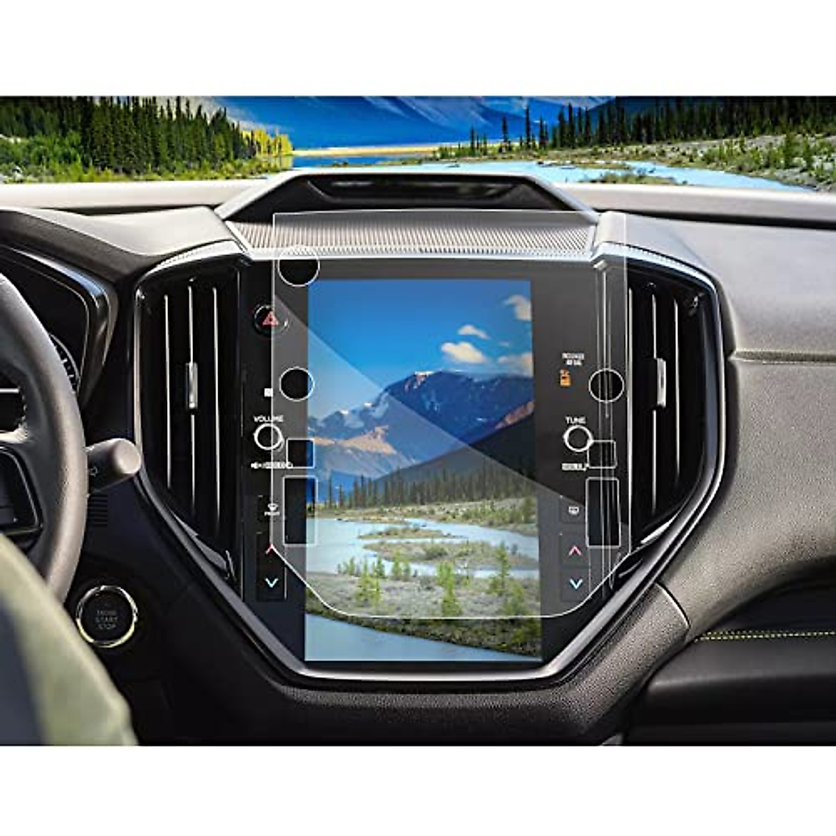 SXCY for 2023 Subaru Ascent 11.6 Inch Screen Protector Foils Touch Screen for 2023 Ascent Premium Limited【NANO】Soft Protective Film for 2023 Ascent 11.6 Inch GPS Stereo 2023 Ascent 11.6 Inch Navigation Display Screen Cover 2023 Ascent STARLINK Multimedi