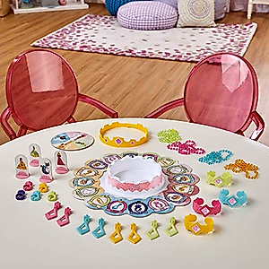 Hasbro Gaming Pretty Pretty Princess: Edition Board Game Featuring Disney Princesses, Jewelry Dress-Up Game for Kids Ages 5 and Up, for 2-4 Players