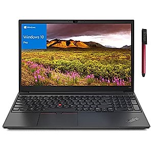 ThinkPad E15 Gen 2 Business Laptop Computer, 15.6" FHD Anti-Glare, Intel Quad-Core i5-1135G7 (Beat i7-1065G7), 8GB DDR4 RAM, 256GB PCIe SSD, WiFi 6, BT 5.2, Windows 10 Pro, 64GB Flash Drive