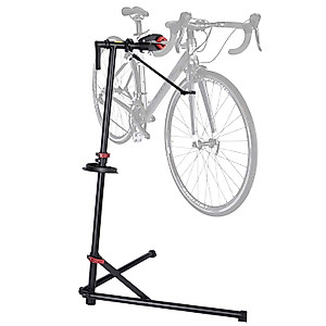 CXWXC Bike Repair Stand -Shop Home Bicycle Mechanic Maintenance Rack- Welded Head Height Adjustable for EBIKE and Road Bikes Maintenance