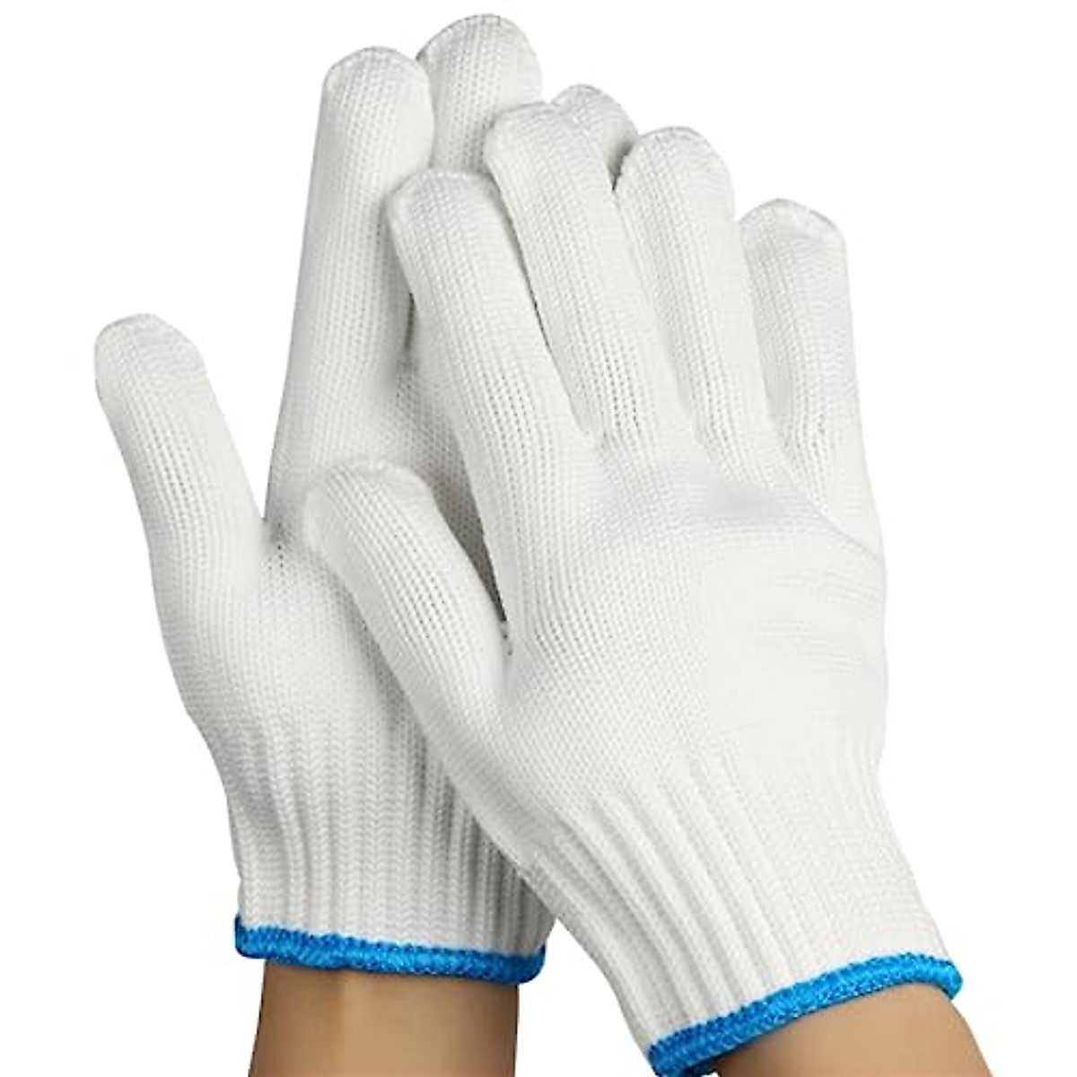 GRIMSON Working Gloves - 3 Pairs of Nylon Safety Gloves for Men and Women - Durable and Versatile for Various Applications