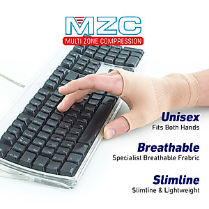 Neo-G Wrist and Thumb Support for Arthritis, Joint Pain, Tendonitis, Sprain - Wrist Brace Wrist Compression Hand Support - S - Beige