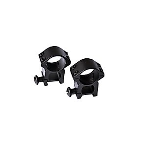 Tactical Scorpion Gear TSG-GMW01C 1" Aluminum High See Through Scope Laser Weaver Picatinny Mount - Black
