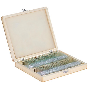 Celestron 44412 Prepared Microscope Slides (100-Piece Set)