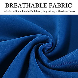 WAASHOP Heightening Seat Cushion for Short People, Breathable Memory Foam Car Seat Cushion with Zipper Comfortable Ergonomic Cushion for Office Chair Wheelchair Anti-Slip Car Seat Cover