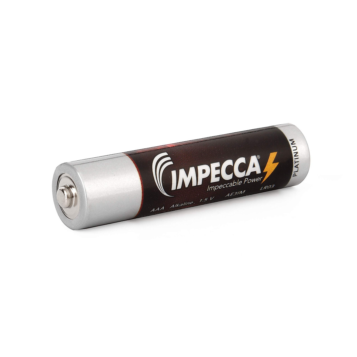 Impecca AAA Batteries High Performance Alkaline Battery Long Lasting, and Leak Resistant, LR3, Platinum Series, 16 Pack