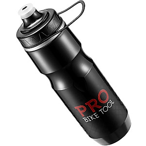 PRO BIKE TOOL Insulated Bike Water Bottle + Bicycle Water Bottle Bundle - for Road or Mountain Bikes