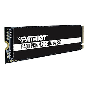 Patriot P400 1TB Internal SSD - NVMe PCIe M.2 Gen4 x 4 - Low-Power Consumption Solid State Drive - P400P1TBM28H