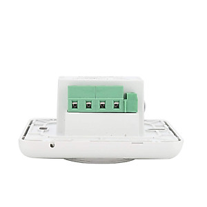 Underfloor Heating Thermostat, AC 230V 50/60HZ 16A Underfloor Heating Floor Temperature Controller with Sensor Thermostat Heating Cooling Control Switch