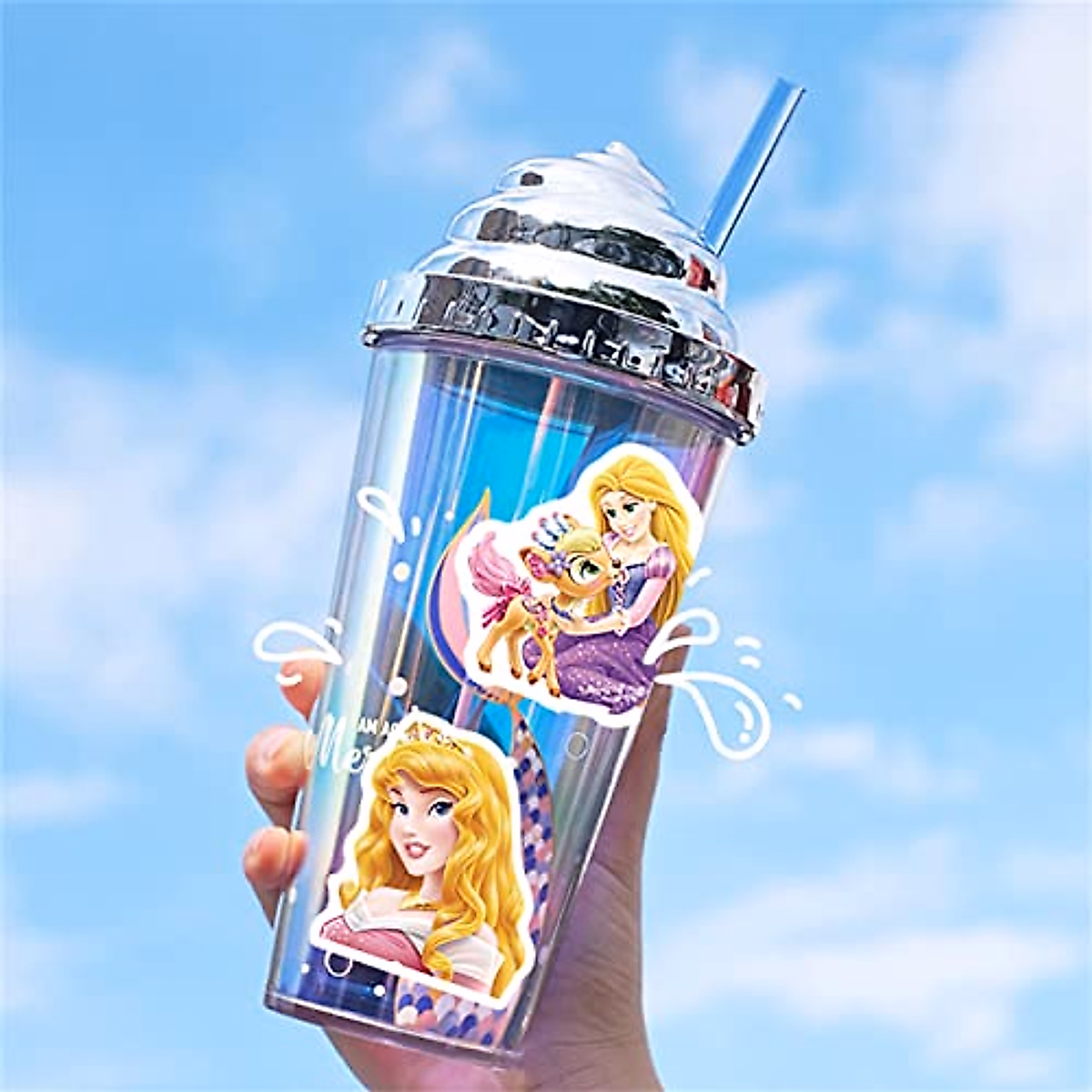 Cute Princess Stickers Pack 100PCS, Kawaii Stickers for Water Bottles Laptop Phone Glueewee Vinyl Waterproof Stickers Gifts for Kids Girls Teens Adults