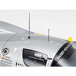 TAMIYA 24359-000 24359 1:24 Sauber-Mercedes C9 1989-faithful Replica, Building, Plastic, Crafts, Hobby, Model kit, Assembly, unpainted, Unvarnished
