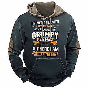 Hoodies for Men Graphic, Mens Pullover Aztec Hoodie Men Graphic Hoodies Men Hoodies, Zip Up Hoodie Men Y2k Hoodie Hoodies for Men, White Hoodies for Men Zip Up Hoodies for Men（4-Dark Gray,4X-Large