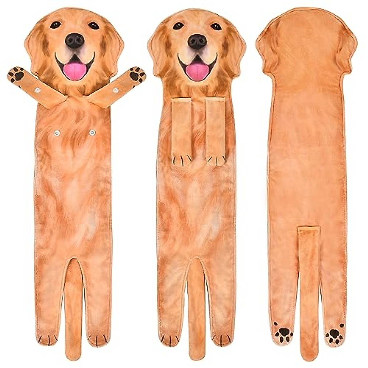 AGRIMONY Golden Retriever Dog Funny Hand Towels for Kitchen Bathroom - Dog Mom Gifts for Women Dog Dad Gifts for Men- Mothers Fathers Days Valentines Day Housewarming Gifts for Dog Lovers