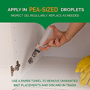 Hot Shot Ultra Clear Roach & Ant Gel Bait, 1-Count, 6-Pack, Plain