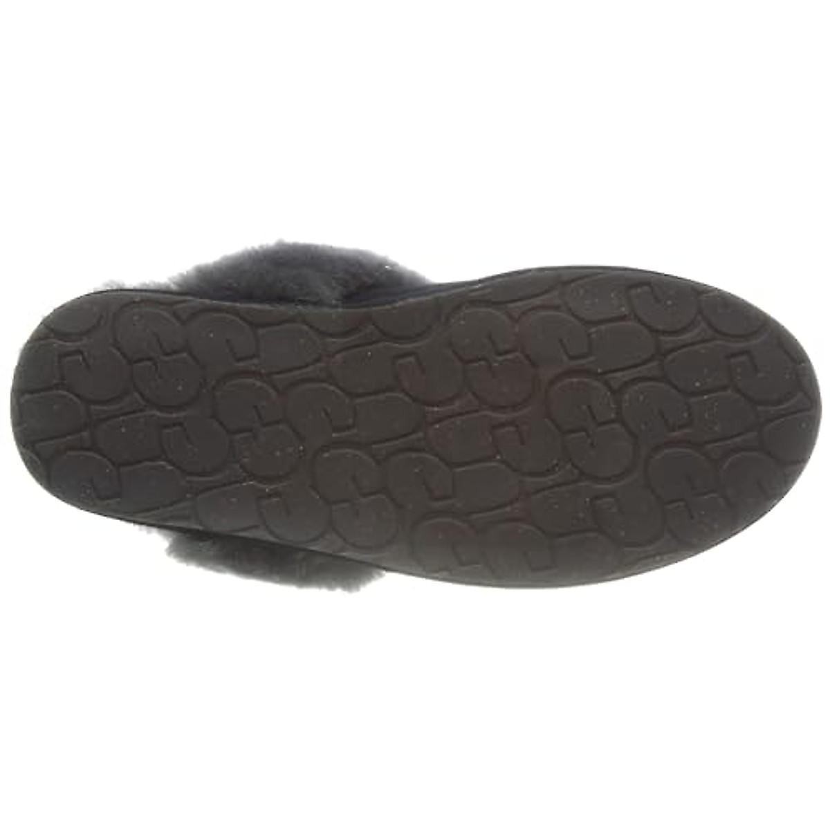 UGG Women's Scuffette Ii Slipper, Black/Grey, 08