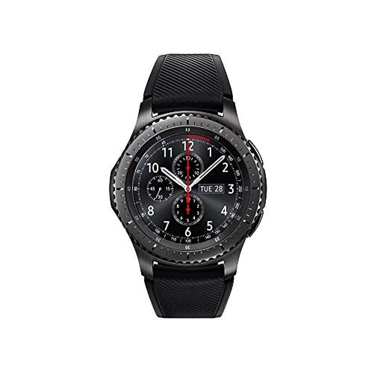 SAMSUNG GEAR S3 FRONTIER Smartwatch 46MM (Bluetooth Only) - Dark Grey (Renewed)