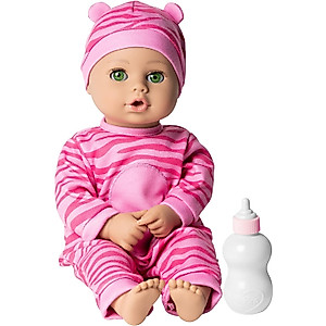 Adora Play Time Babies Collection, 13" Baby Doll with Doll Clothes and Accesories, Made with Sweet Baby Powder Scent, and GentleTouch Vinyl Body, Birthday Gift for Ages 1+ - Baby Pink