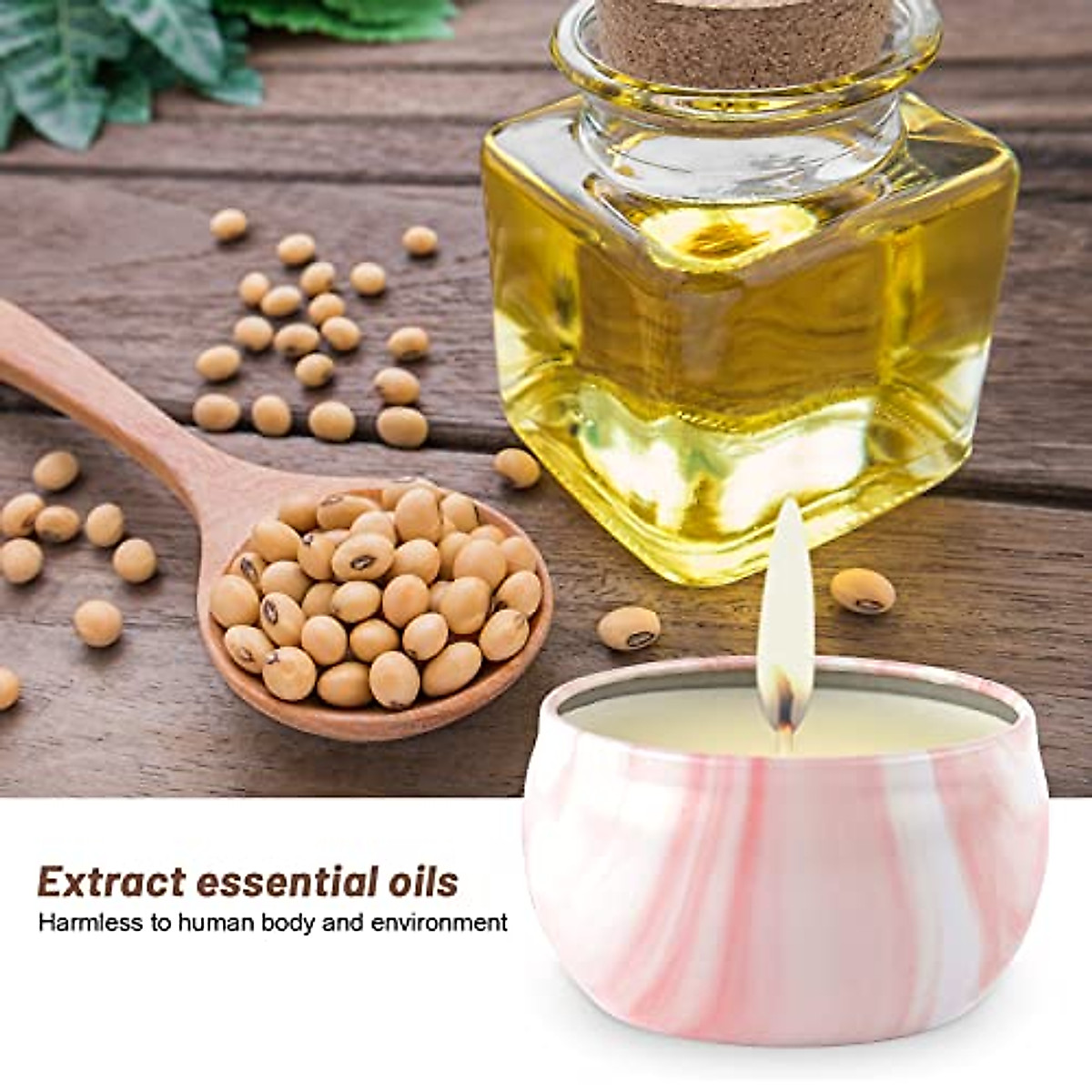 CLCYICEN Scented Candles Gifts for Women, 12 Pack for Home Scented, 2.5 Oz Candle Set with Strongly Fragrance Essential Oils for Bath, Stress Relief, Yoga Aromatherapy Candle