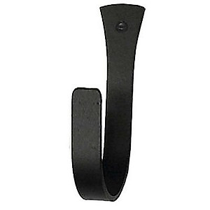 Set of 4 Large Wrought Iron Coat Hat Wall Hook