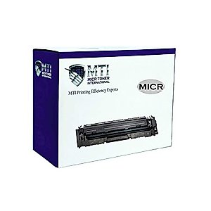 MICR Toner International USA Remanufactured Magnetic Ink Cartridge Replacement for HP 202X CF500X Laser Printers M254 M281