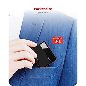 Portable CAC Card Reader DOD Military Smart Card Reader, Universal Compatibility, for Mac/Windows with LED Indicator, Compact PIV & ID Chip Card Reader, Cable Management AKERU [EAO-10]