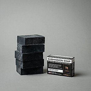 Premium Tea Tree Oil Soap - USA Made Bar Soap for BJJ, Jiu Jitsu, Wrestling, and Grappling (2-Pack of 4 Ounce Soap Bars, Activated Charcoal)