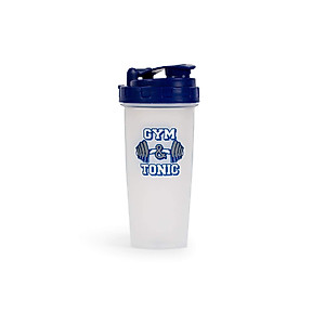 "Gym & Tonic" Plastic Shaker Bottle | Holds Ounces