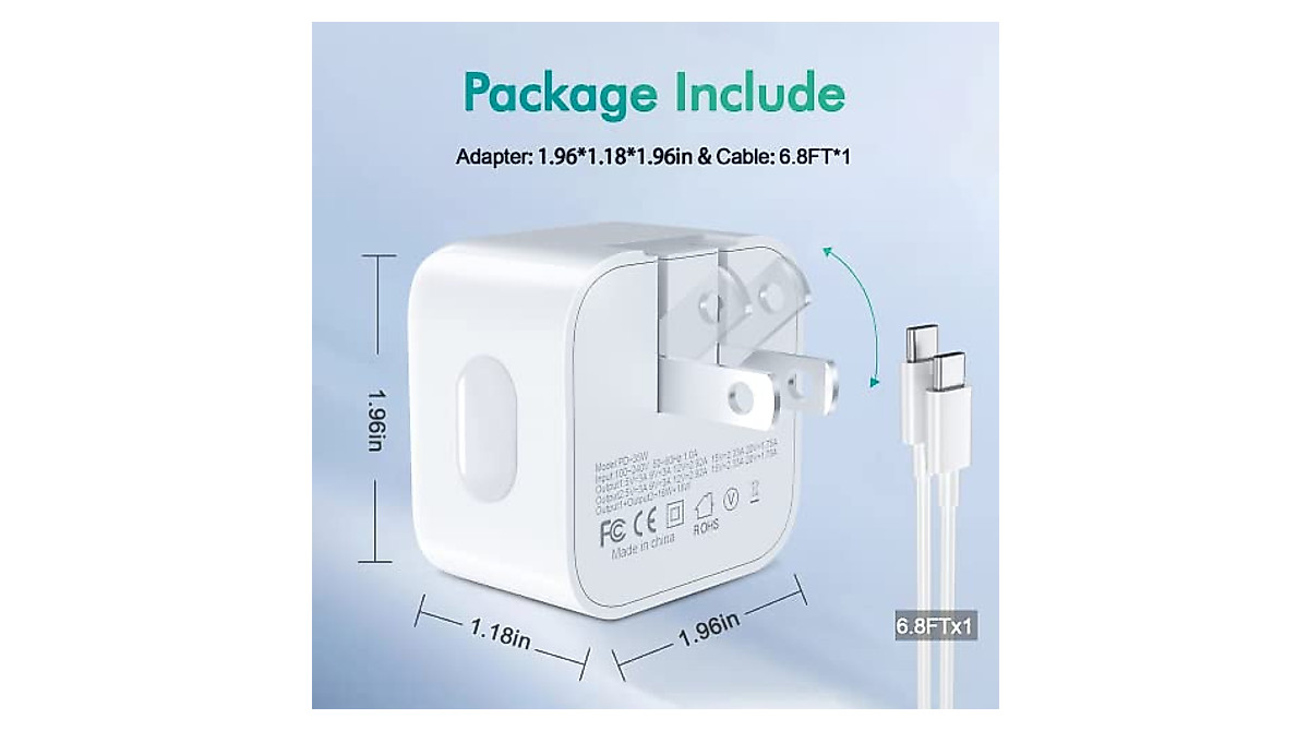 Power Up Fast: 35W Dual USB-C Charger for iPhone & More