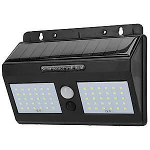 60 LED Solar Lights Outdoor, 90-120° Wide Angle PIR Sensor Lights, 5.5V 1.2W Solar Induction Garden Wall Light Lamp