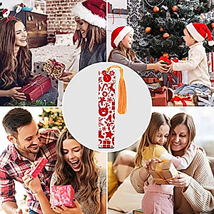 30 pcs Sublimation Blanks Bookmark Heat Transfer DIY Bookmark with Hole and Colorful Tassels for Crafts Projects Present Tags Birthday Wedding, Double-Sided Printing Tassels Blank Bookmark