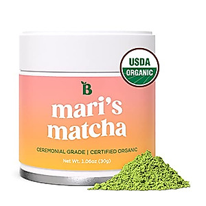 Bloom Nutrition Matcha Green Tea Powder, Unsweetened - Organic Ceremonial Grade, Authentic Japanese Origin - Glowing Skin, Healthy Energy & Focus - Natural Caffeine & Antioxidants