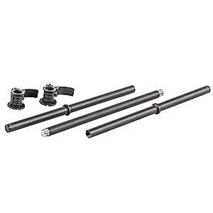 The Step Fitness Deluxe Barbell Weight Set, 60 lbs with Bar, Collars, and Weights