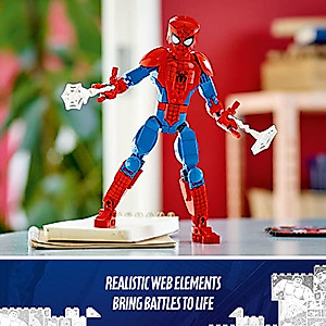 LEGO Marvel Spider-Man 76226 Building Toy - Fully Articulated Action Figure, Superhero Movie Inspired Set with Web Elements, Collectible Model for Boys, Girls, and Kids Ages 8+