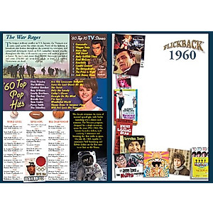 Flickback 1960 DVD Greeting Card for Birthday or Annivesary