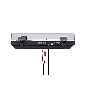 Sony PS-LX310BT Belt Drive Turntable: Fully Automatic Wireless Vinyl Record Player with Bluetooth and USB Output Black