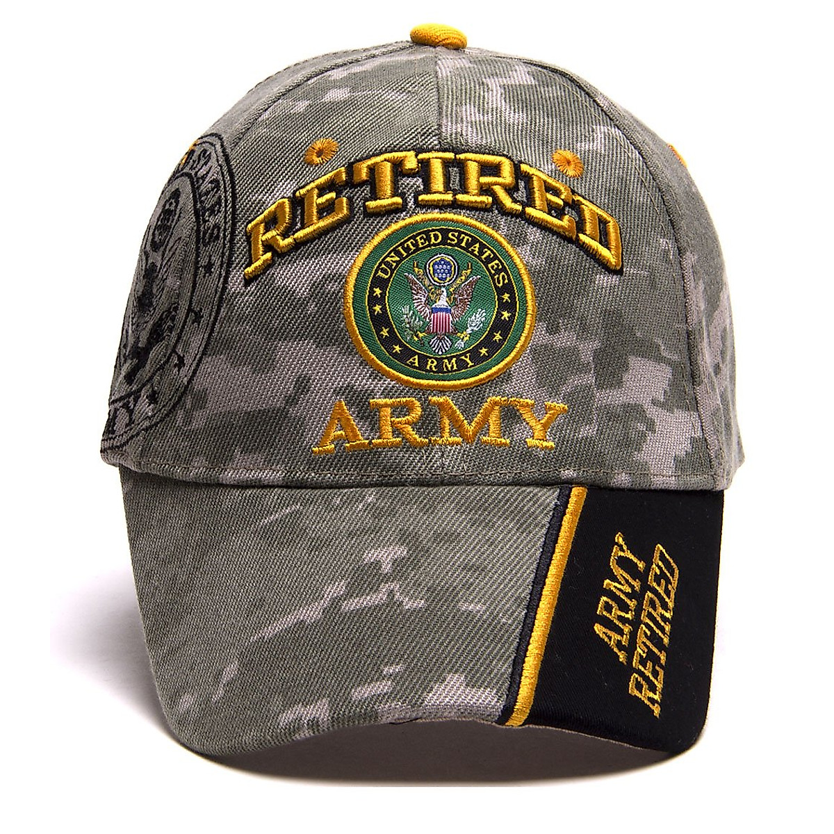 United States Army Retired Shadow Adjustable Cap - Digi Camo