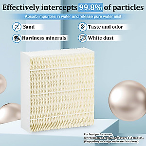 Fetechmate 2 Pack 1043 Humidifier Wick Filter Replacement for Essick Air AIRCARE EP9500 EP9700 EP9800 EP9R500 EP9R800 826000 826800 831000 and Bemis Space.Saver 800 8000 Series Humidifiers