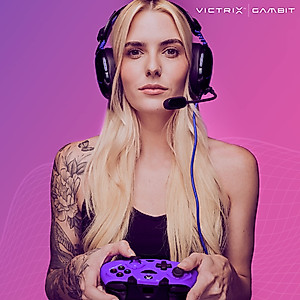 Victrix Gambit World's Fastest Licensed Xbox Controller, Elite Esports Design with Victrix Pro AF Wired Professional Esports Gaming Headset