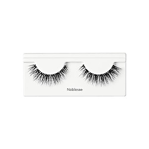KISS Lash Couture The Muses Collection False Eyelashes, Noblesse', 12 mm, Handmade, Refined Faux Silk, Contact Lens Friendly, Easy to Apply, Includes 1 Pair Reusable Strip Lashes